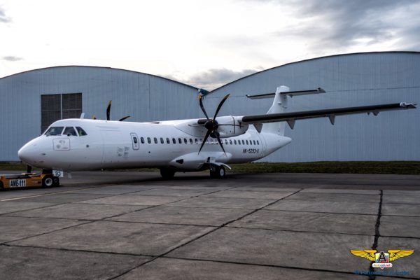 Primer ATR 72-600 de EasyFly llegó a Colombia | volavi